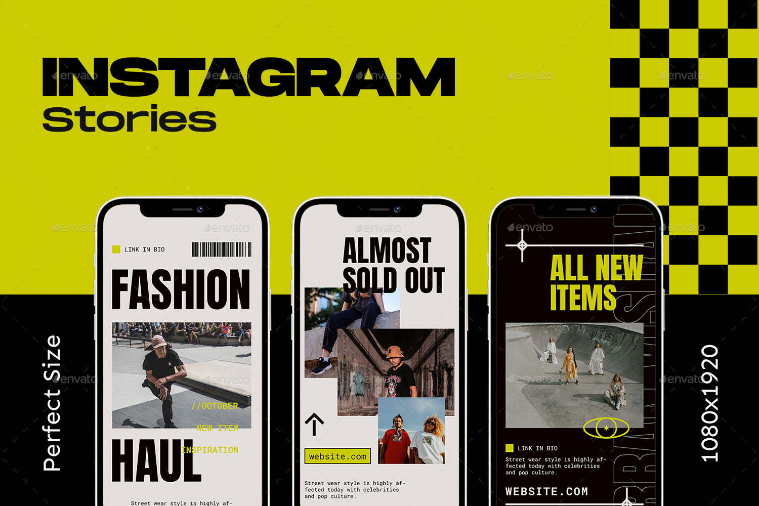 Esential Fashion Instagram Template, Web Elements | GraphicRiver