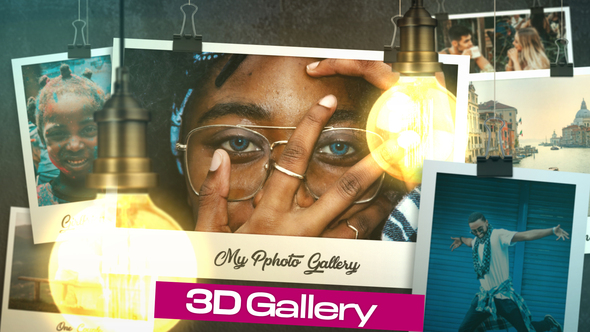 3D Photo Slideshow, After Effects Project Files | VideoHive