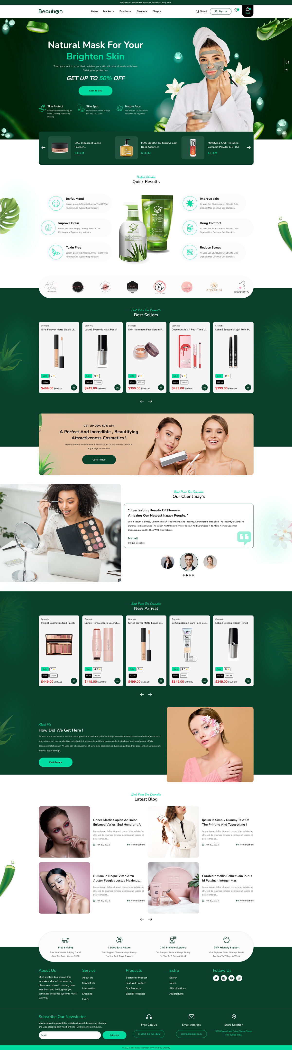 Beaution - Beauty & Cosmetics Shopify 2.0 Theme by theme-peach ...