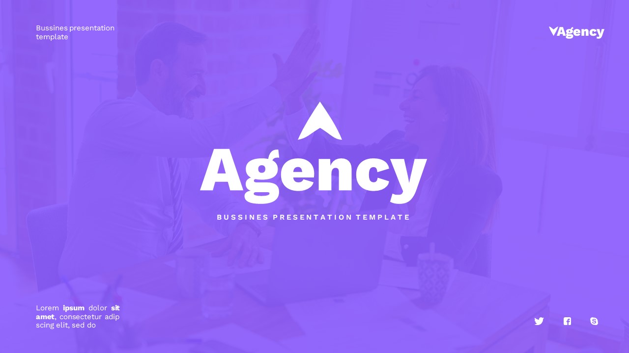 Agency - Business Powerpoint Template, Presentation Templates ...