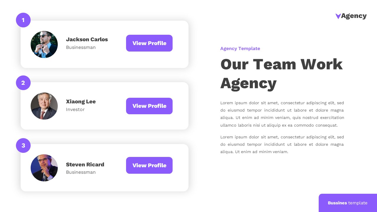 Agency - Business Powerpoint Template, Presentation Templates ...