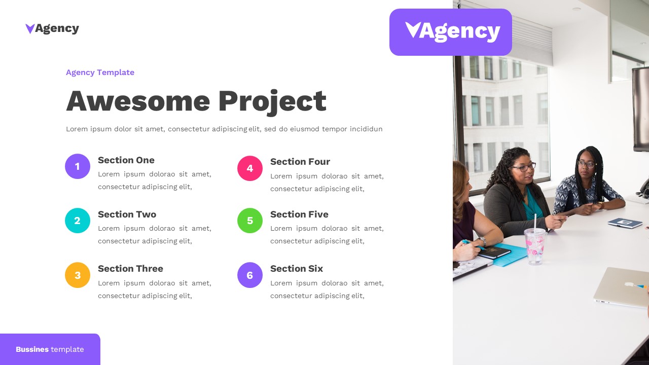 Agency - Business Powerpoint Template, Presentation Templates ...