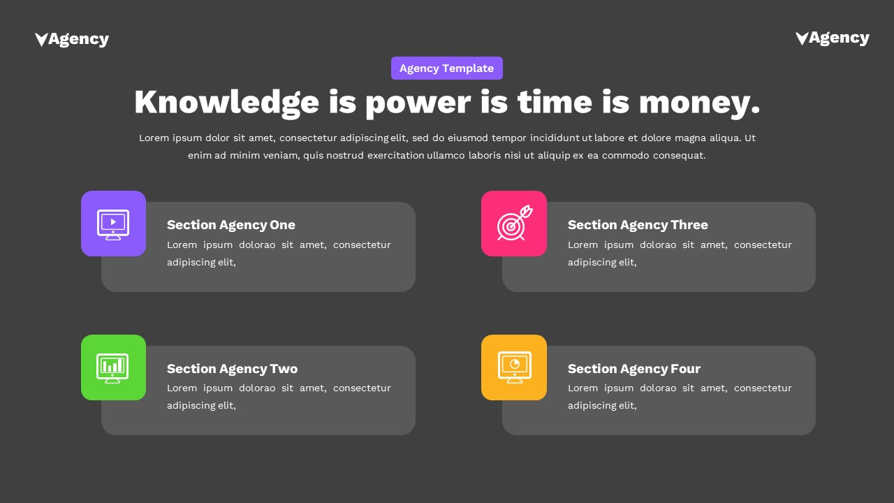 Agency - Business Powerpoint Template, Presentation Templates ...