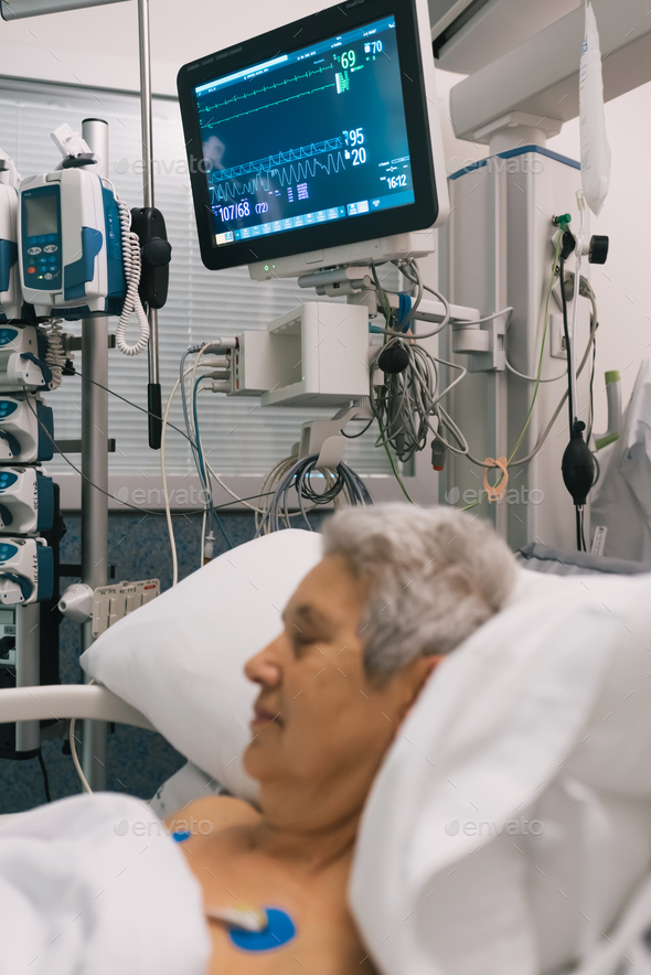 ICU room at hospital Stock Photo by Meniphoto | PhotoDune