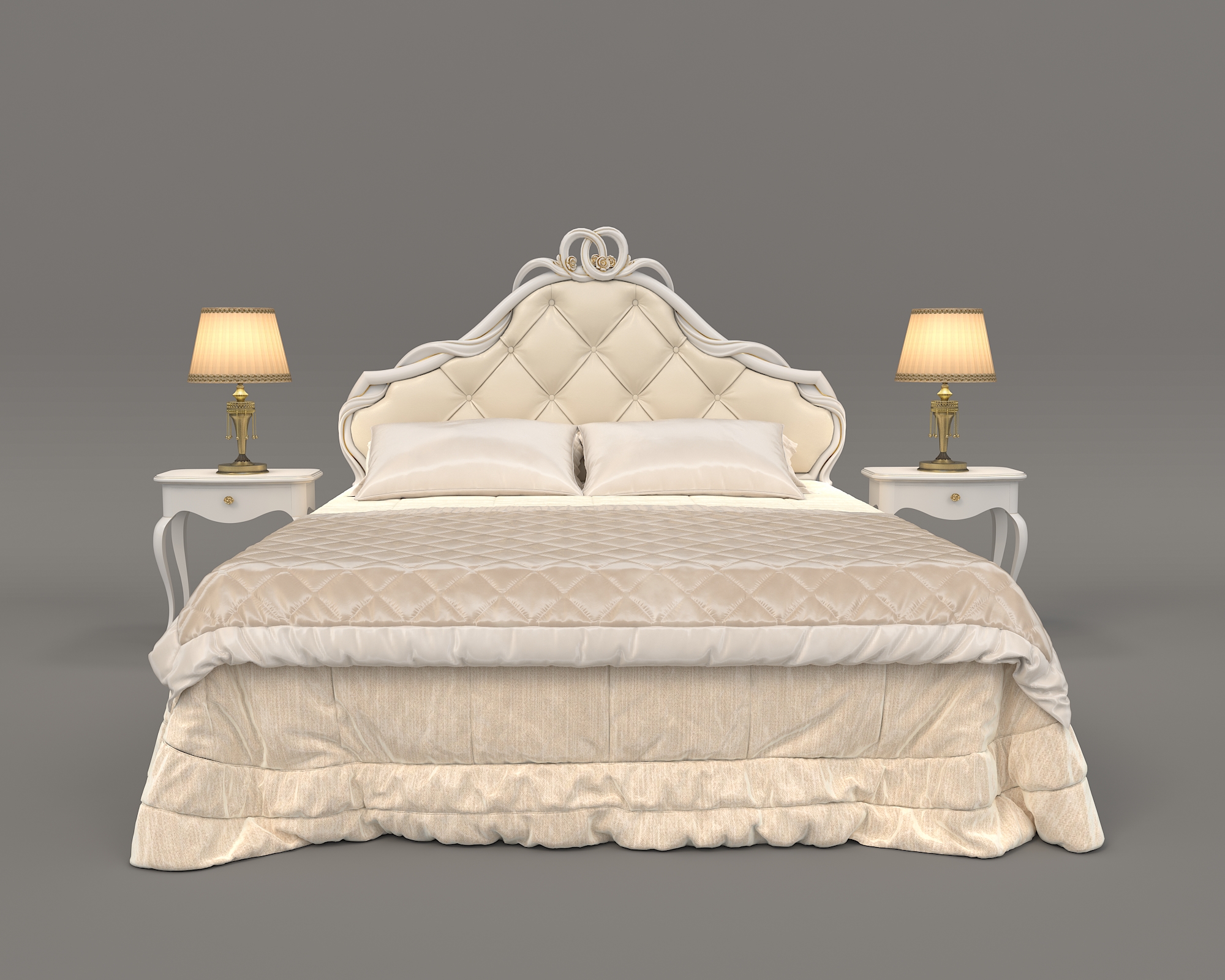 European Style Bed Set 14 by nhattuankts | 3DOcean