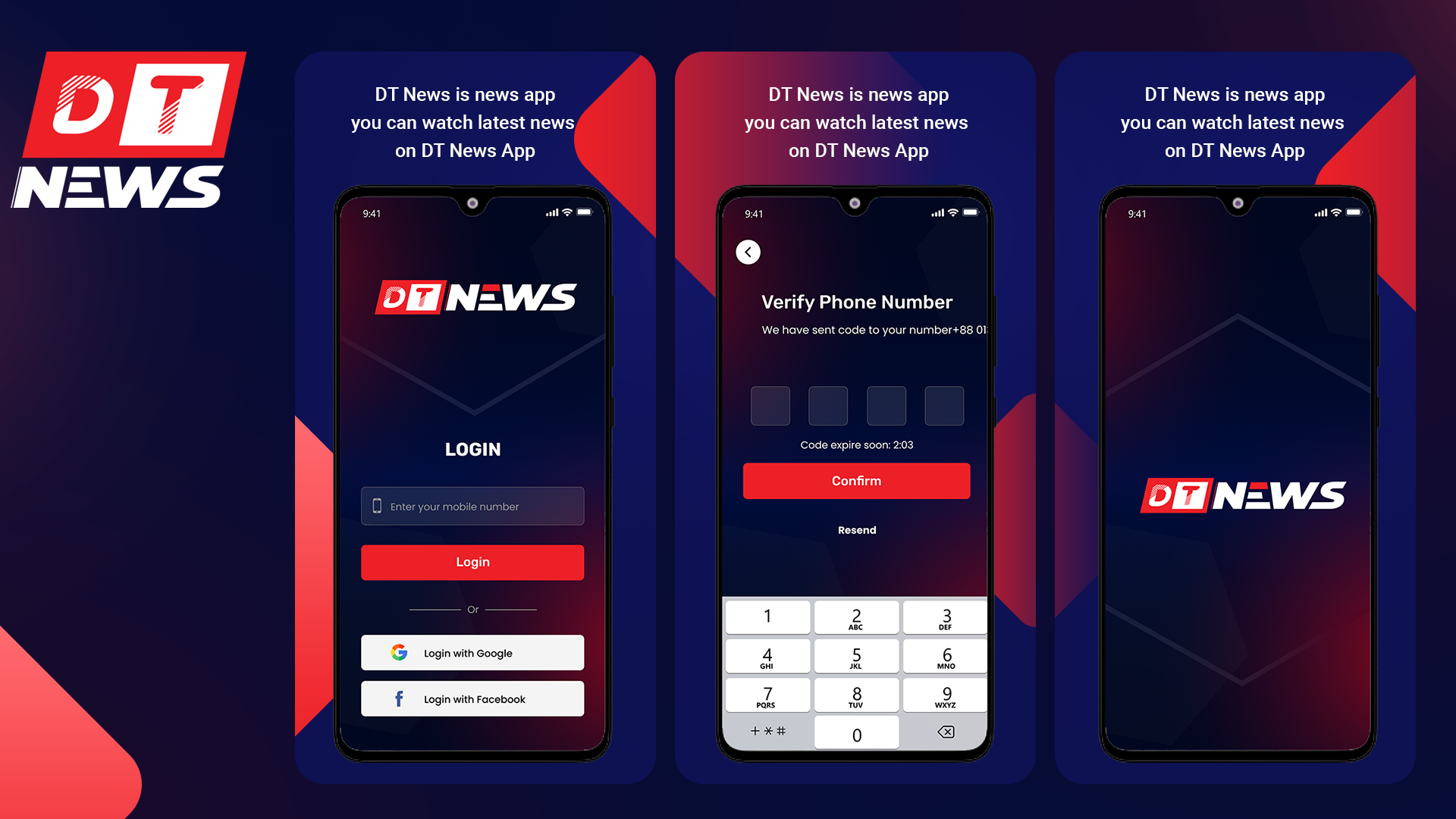 DTNews - Flutter News Application + Admin panel by DivineTechs | CodeCanyon