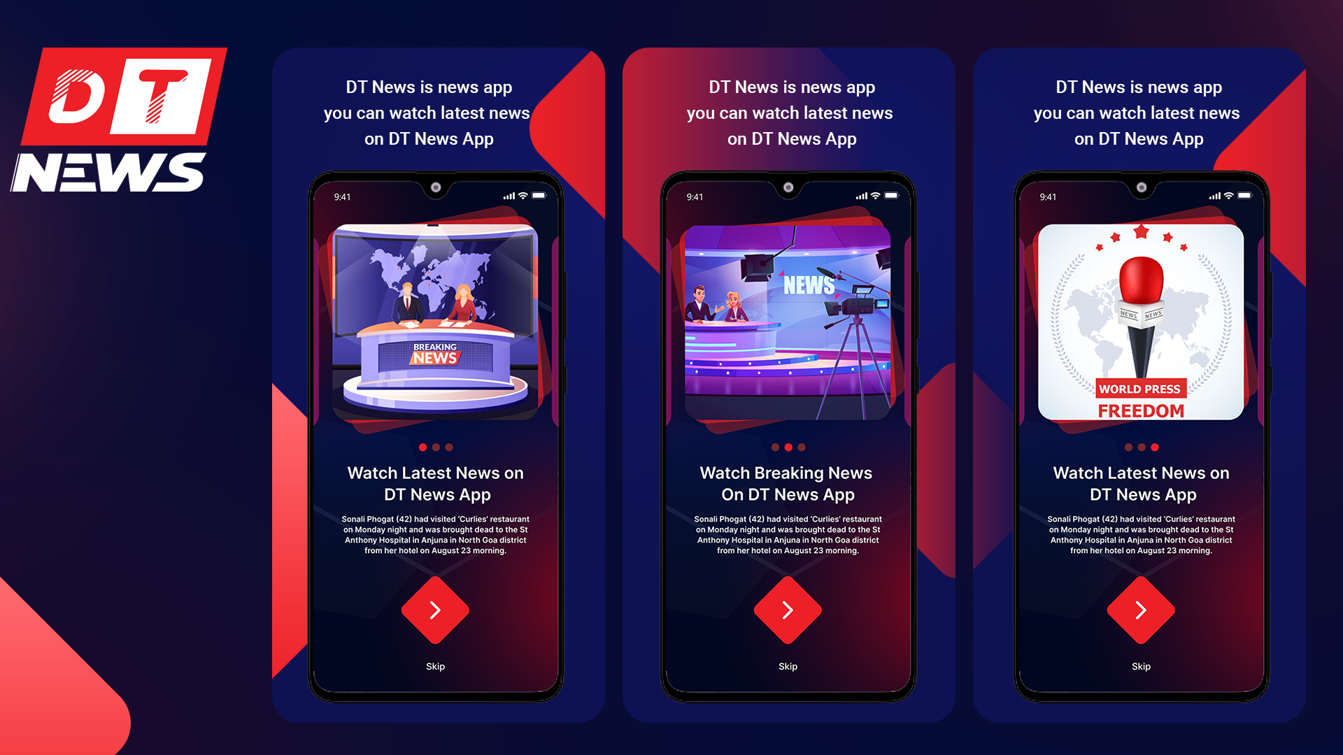 DTNews - Flutter News Application + Admin panel by DivineTechs | CodeCanyon
