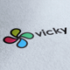 Vicky Logo, Logo Templates | GraphicRiver