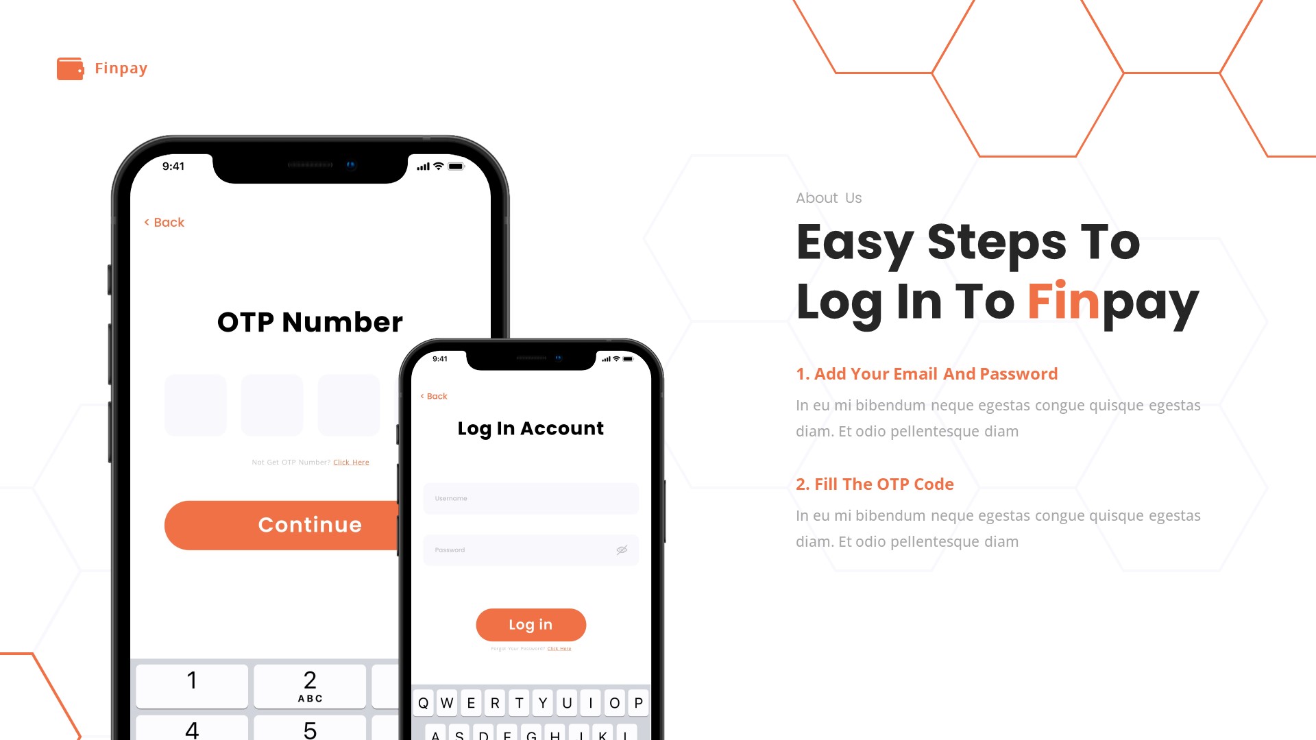 Finpay - Mobile App & SAAS Keynote Template, Presentation Templates