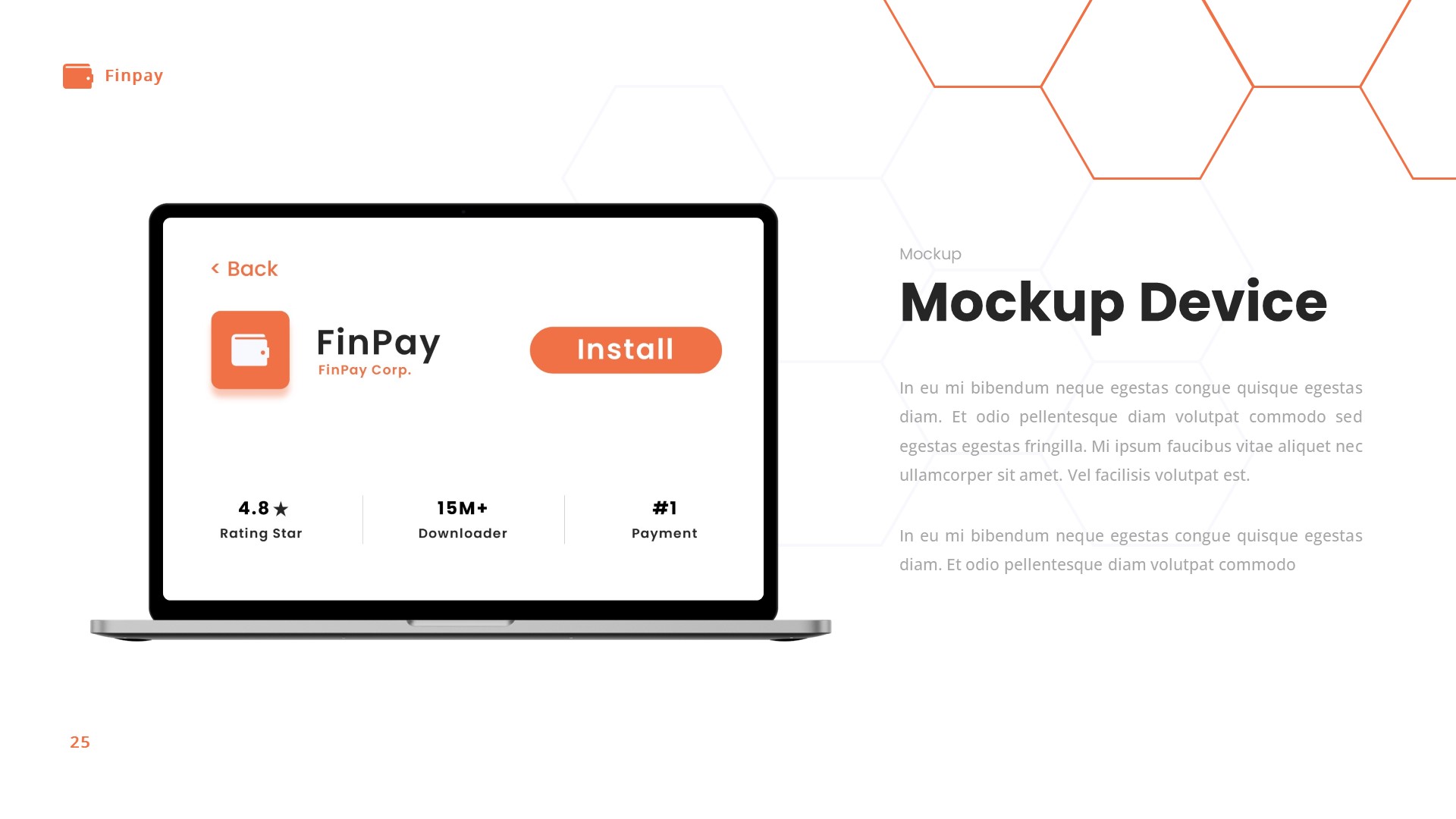Finpay - Mobile App & SAAS Keynote Template, Presentation Templates