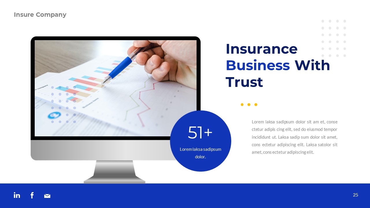 INSURE - Corporate Business Presentation Powerpoint Template ...