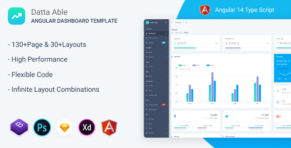 Datta Able - Angular 15 Admin Template by codedthemes | ThemeForest