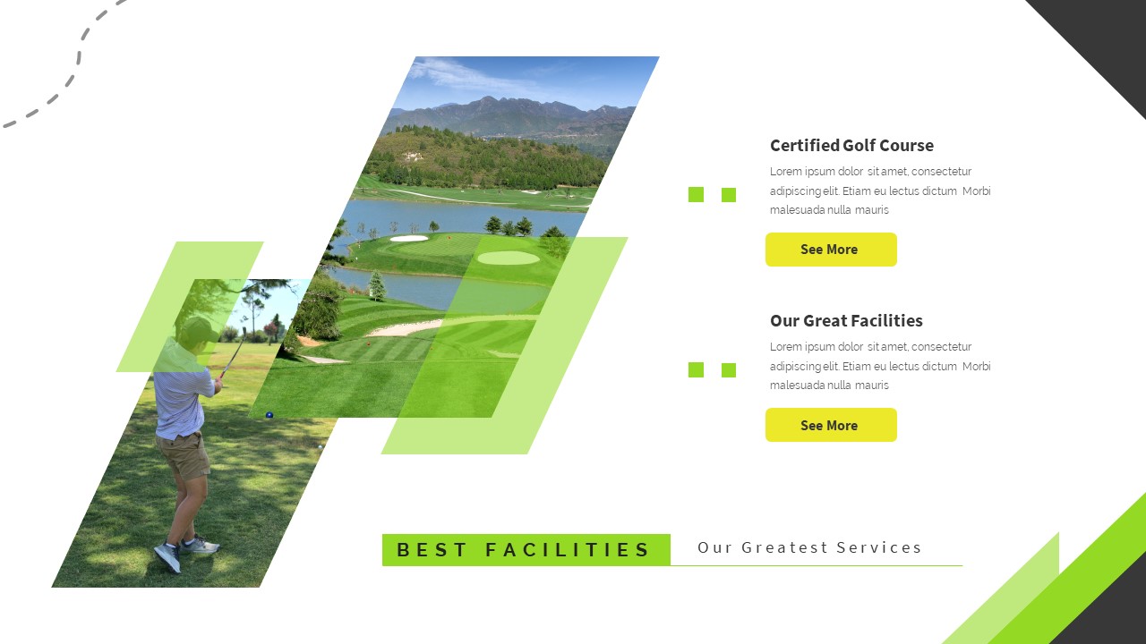 Golfa - Golf Powerpoint, Presentation Templates | GraphicRiver