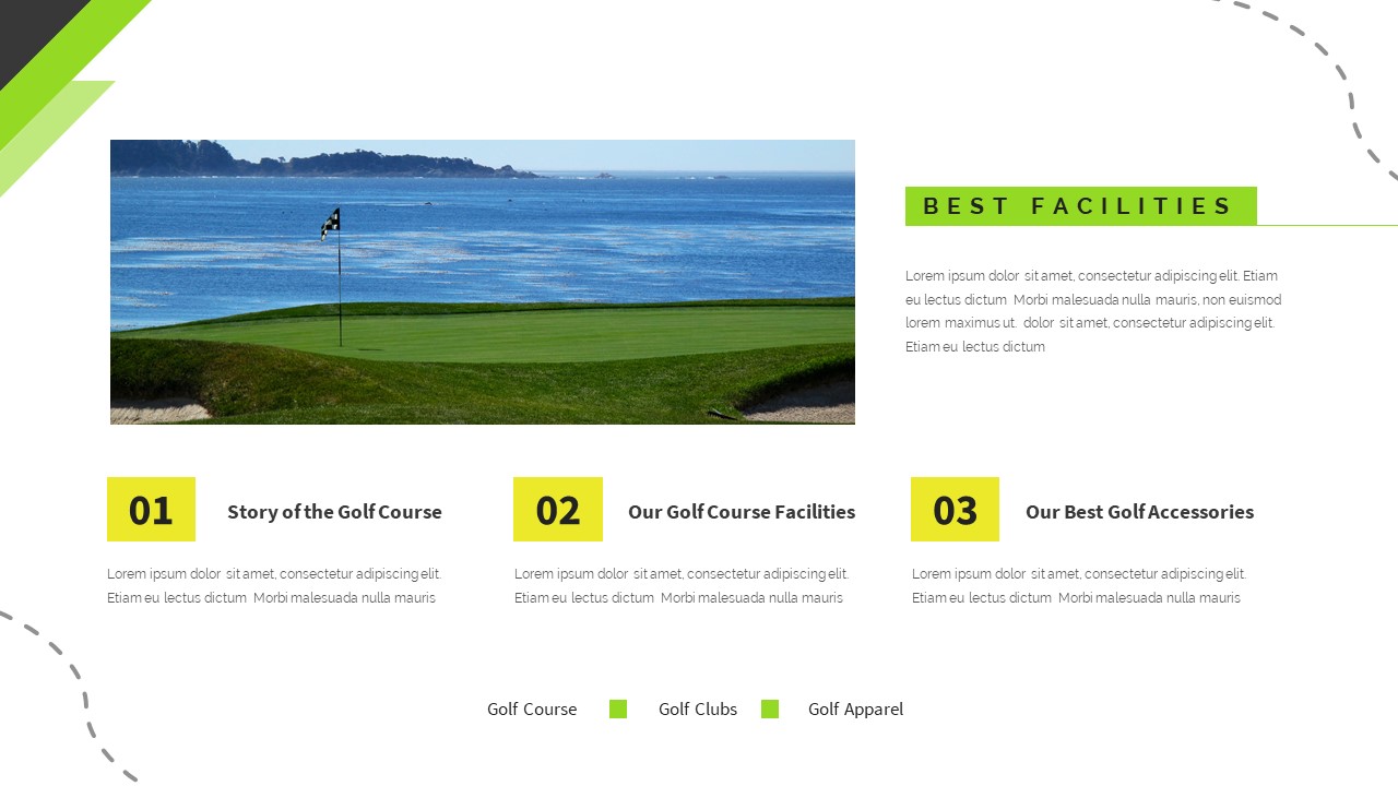 Golfa - Golf Powerpoint, Presentation Templates | GraphicRiver