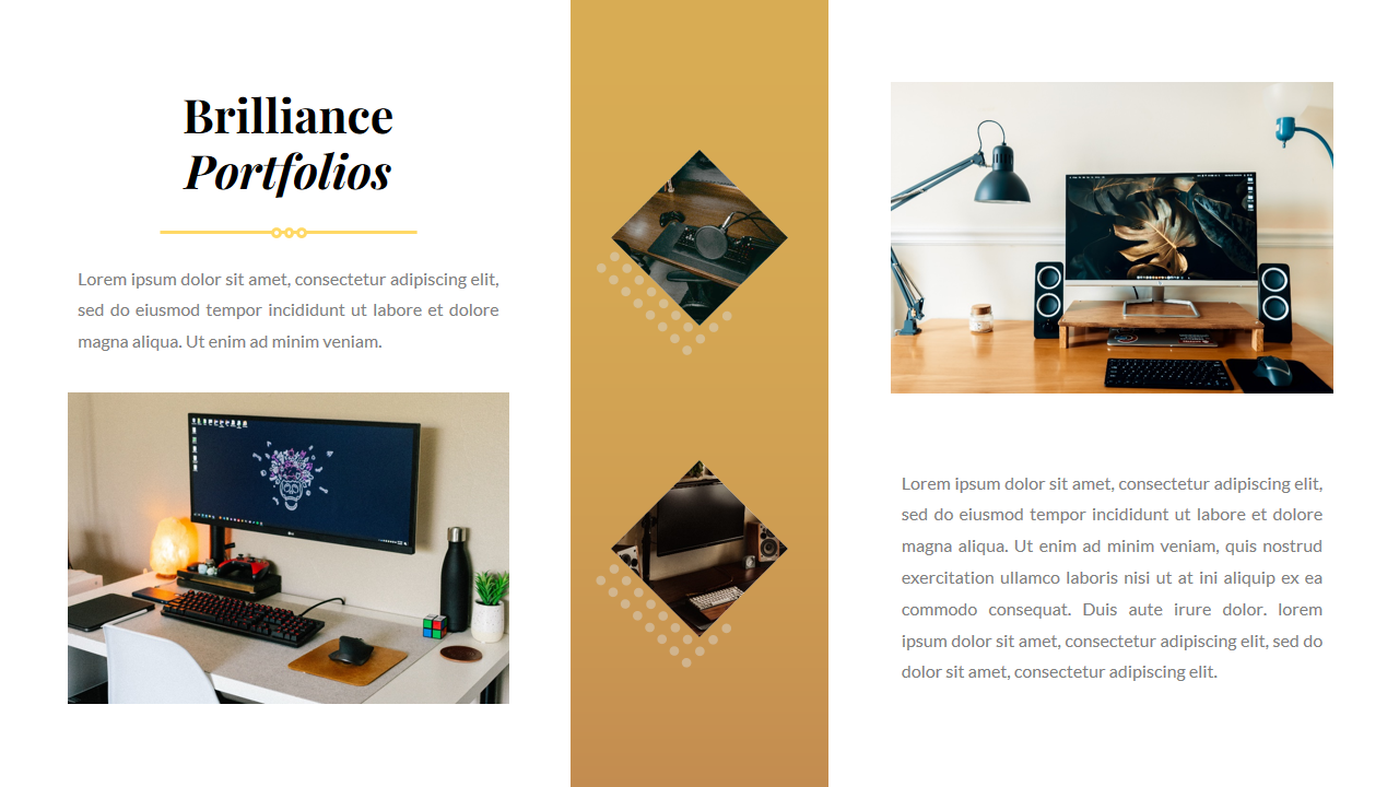 Brilliance - A Creative Business Google Slide Template, Presentation ...