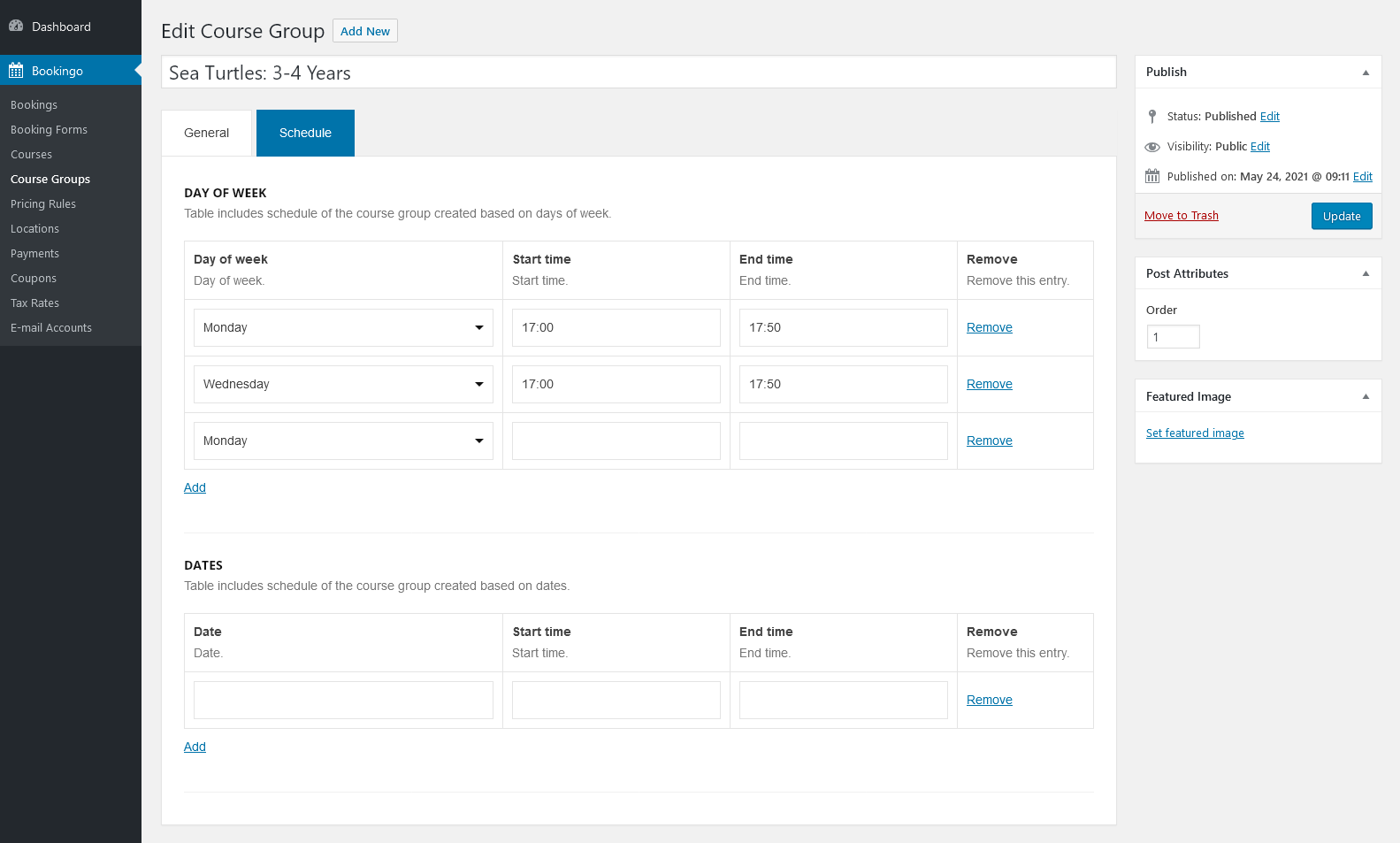 Bookingo - Course Booking System for WordPress by QuanticaLabs | CodeCanyon
