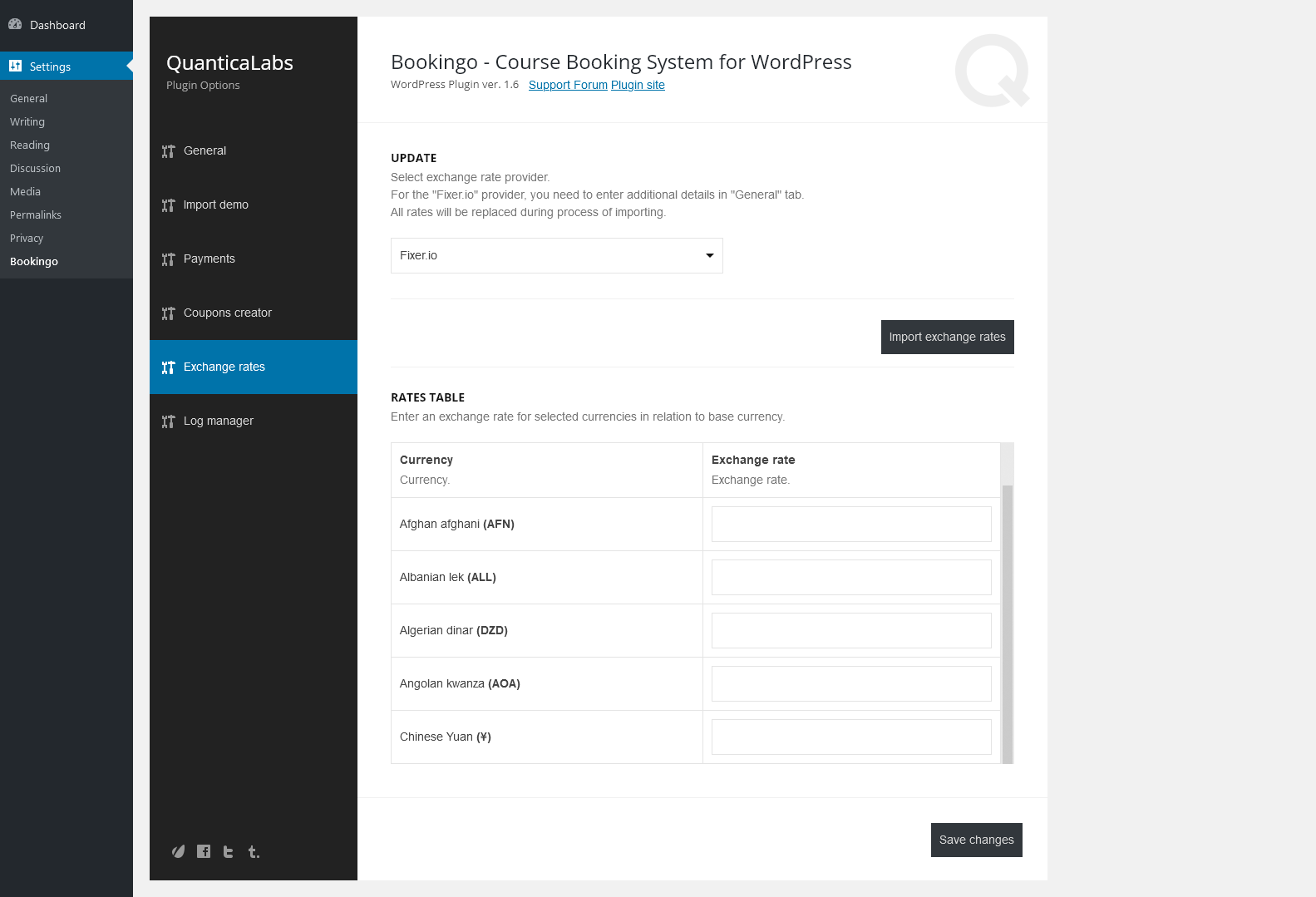 Bookingo - Course Booking System for WordPress by QuanticaLabs | CodeCanyon