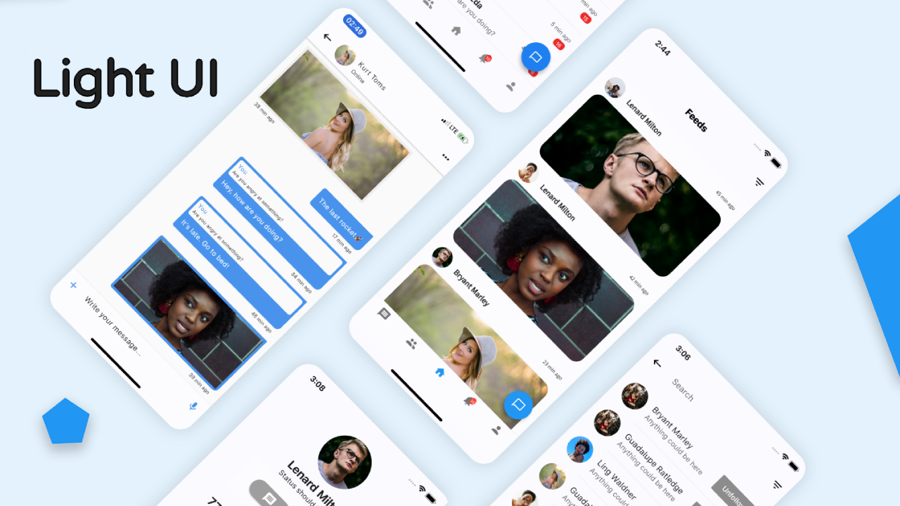 Vavachat - Social Media Flutter UI Template by TechnoDigitz | CodeCanyon