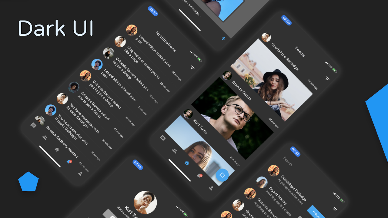 Vavachat - Social Media Flutter UI Template by TechnoDigitz | CodeCanyon