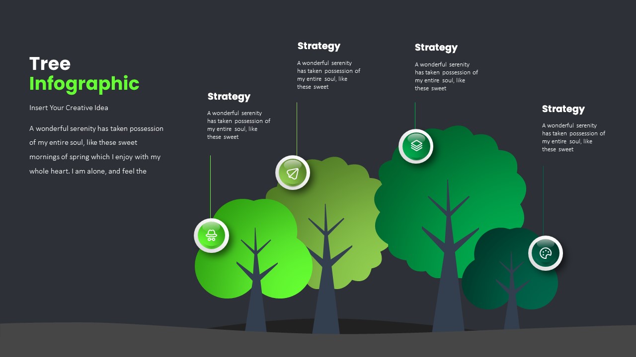 Tree Infographic PowerPoint, Presentation Templates | GraphicRiver