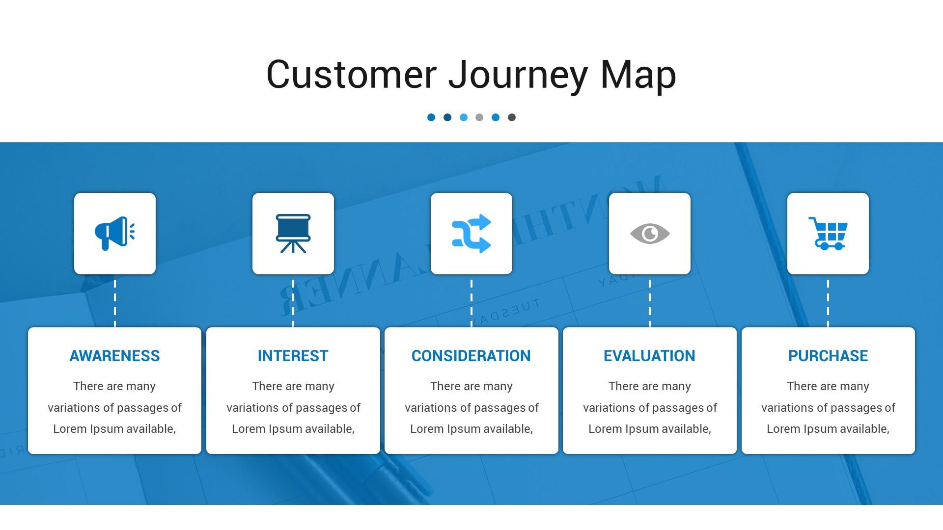 Pro-Customer Journey Map PowerPoint Template, Presentation Templates