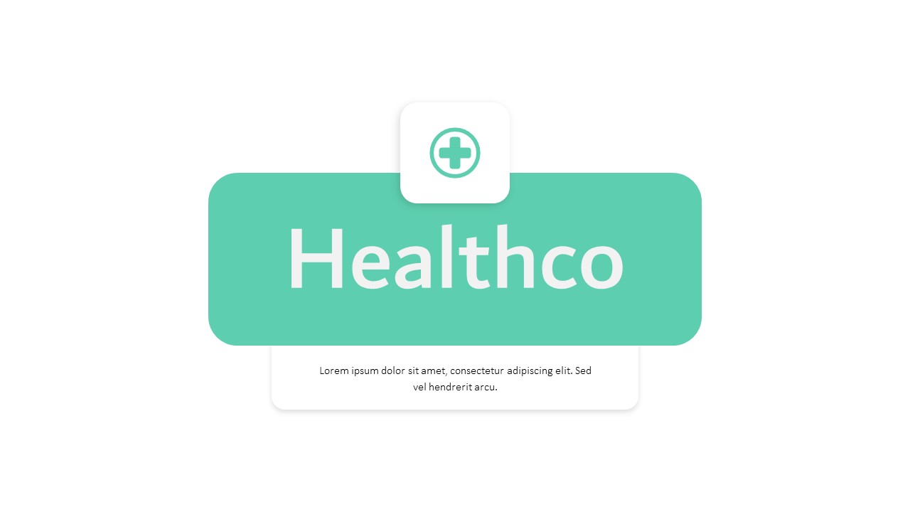 Healthco Medical PowerPoint Presentation Template, Presentation Templates