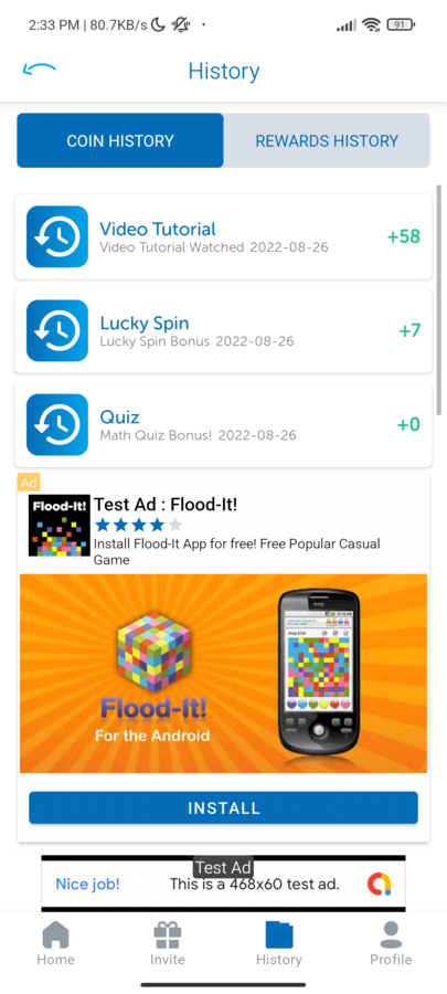 Reward App Lucky Spin + Start App ads + Adcolony by Techsumer | CodeCanyon