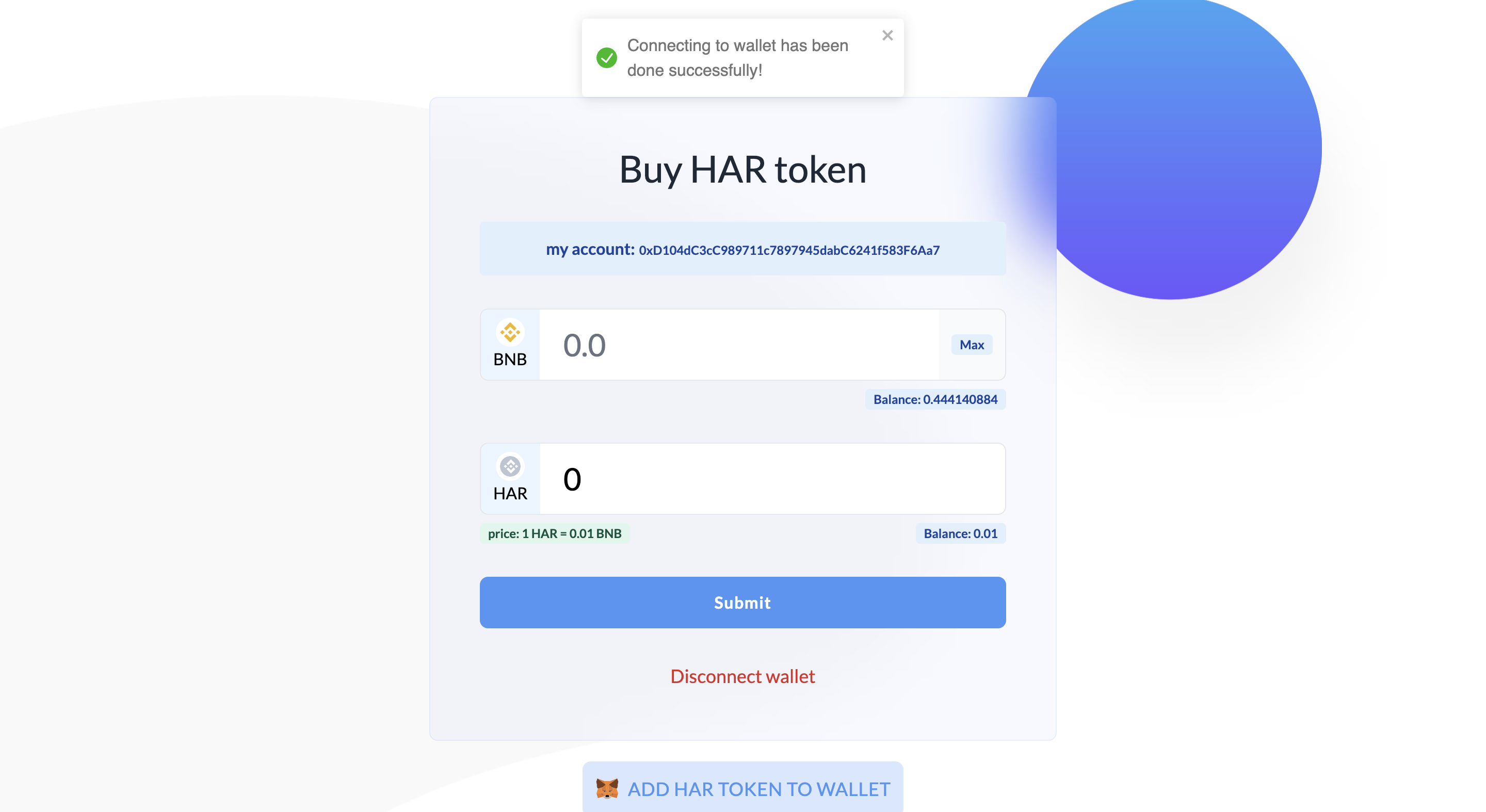 Spectrum Coin | ICO BEP-20 Selling Software by Web3Apps | CodeCanyon