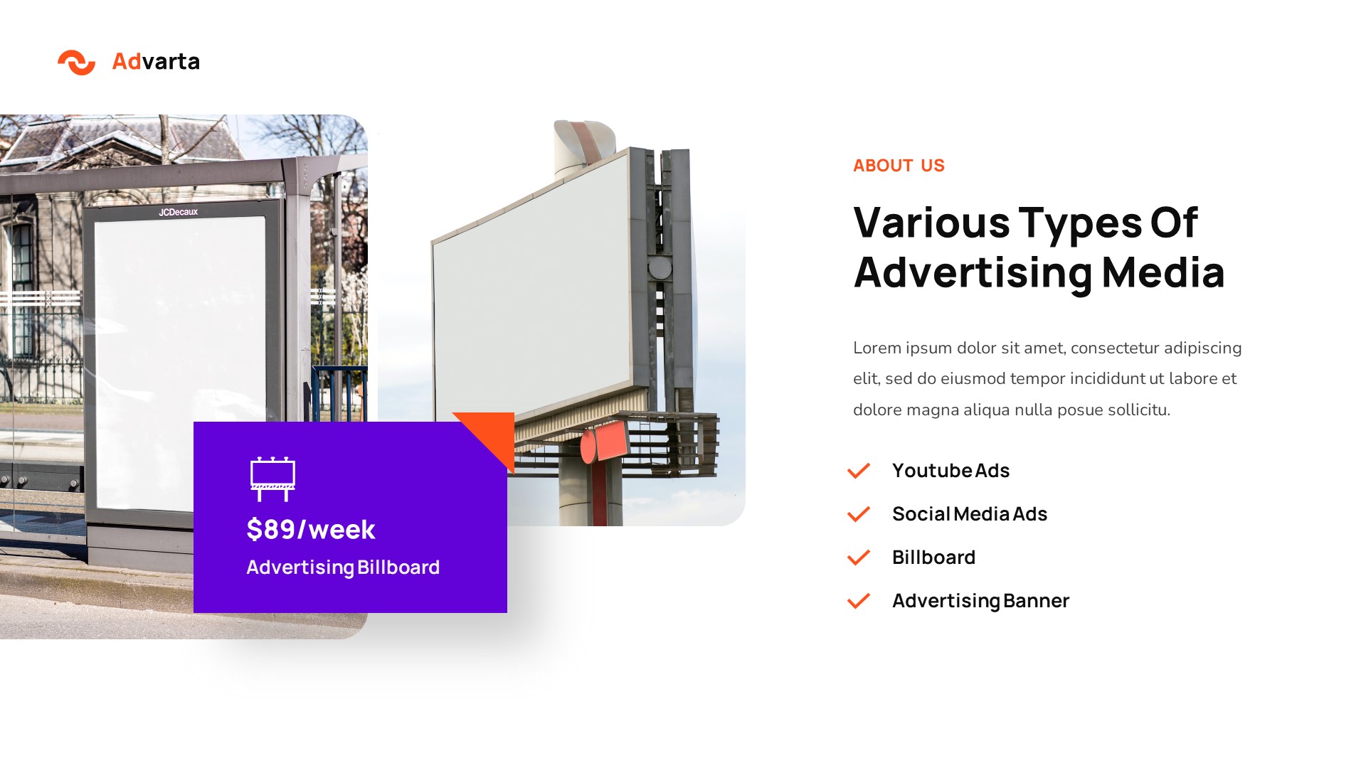 Advarta - Advertising Marketing Google Slides Template, Presentation ...