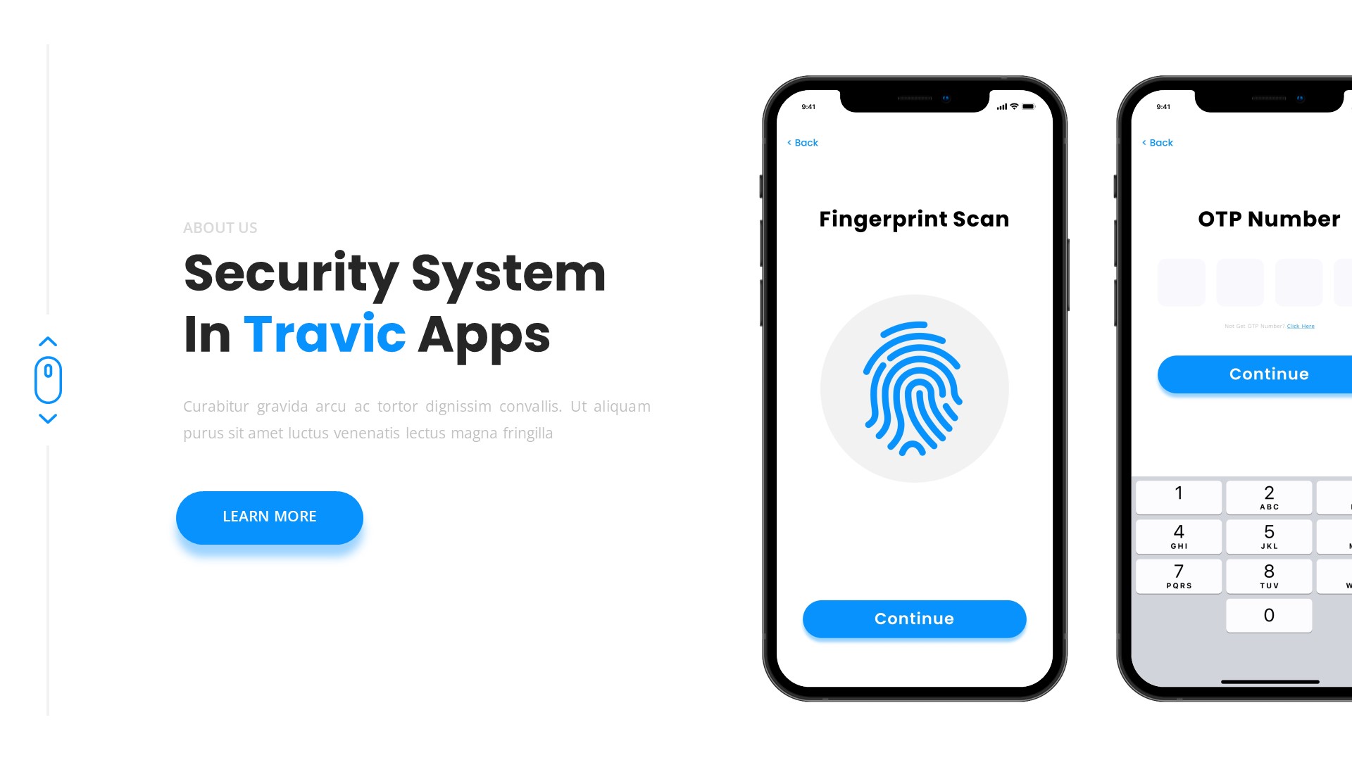 Travic - Travel Agency Mobile App PowerPoint Template, Presentation ...