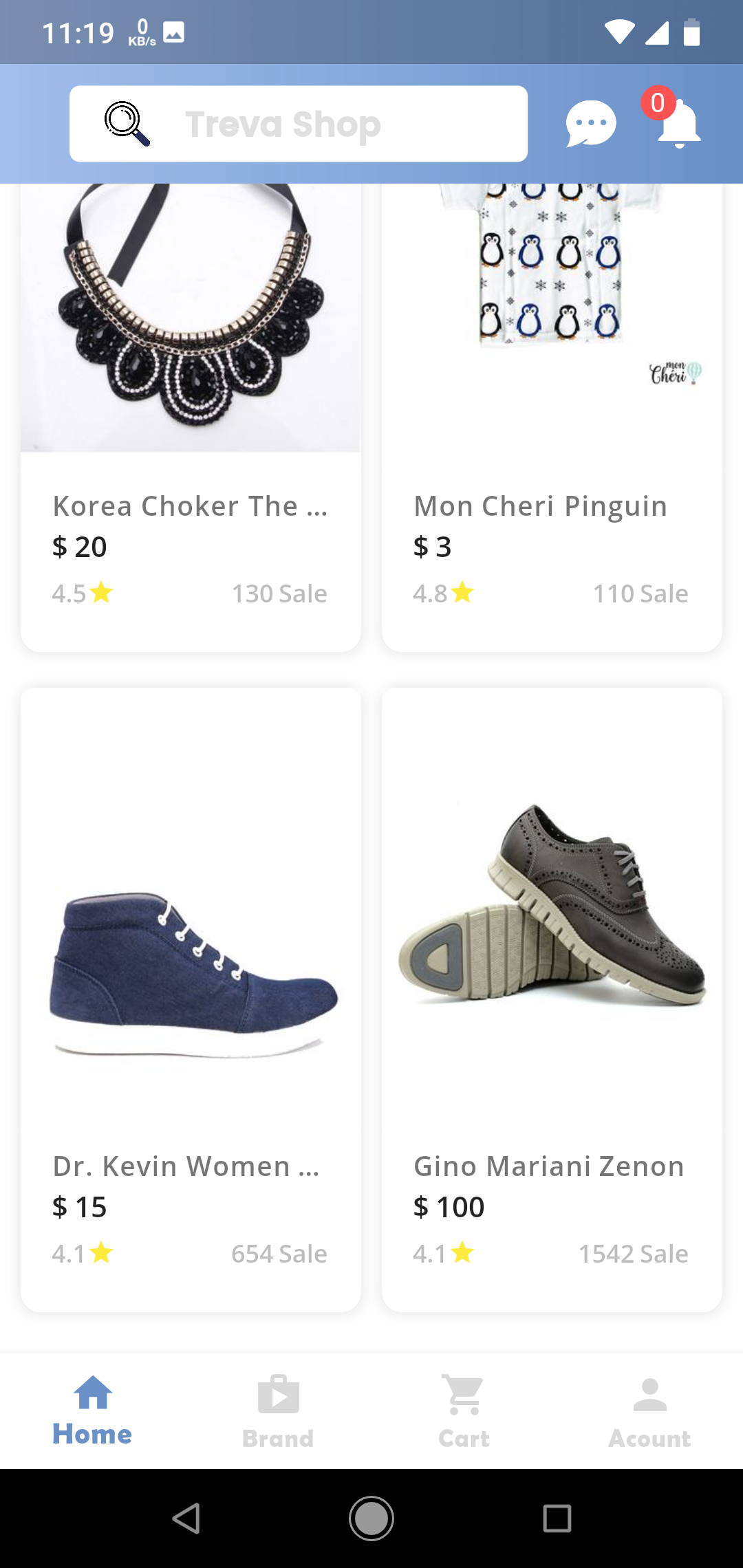 Flutter Treva Shop Ecommerce UI KIT in flutter 3.0 e-commerce store ...