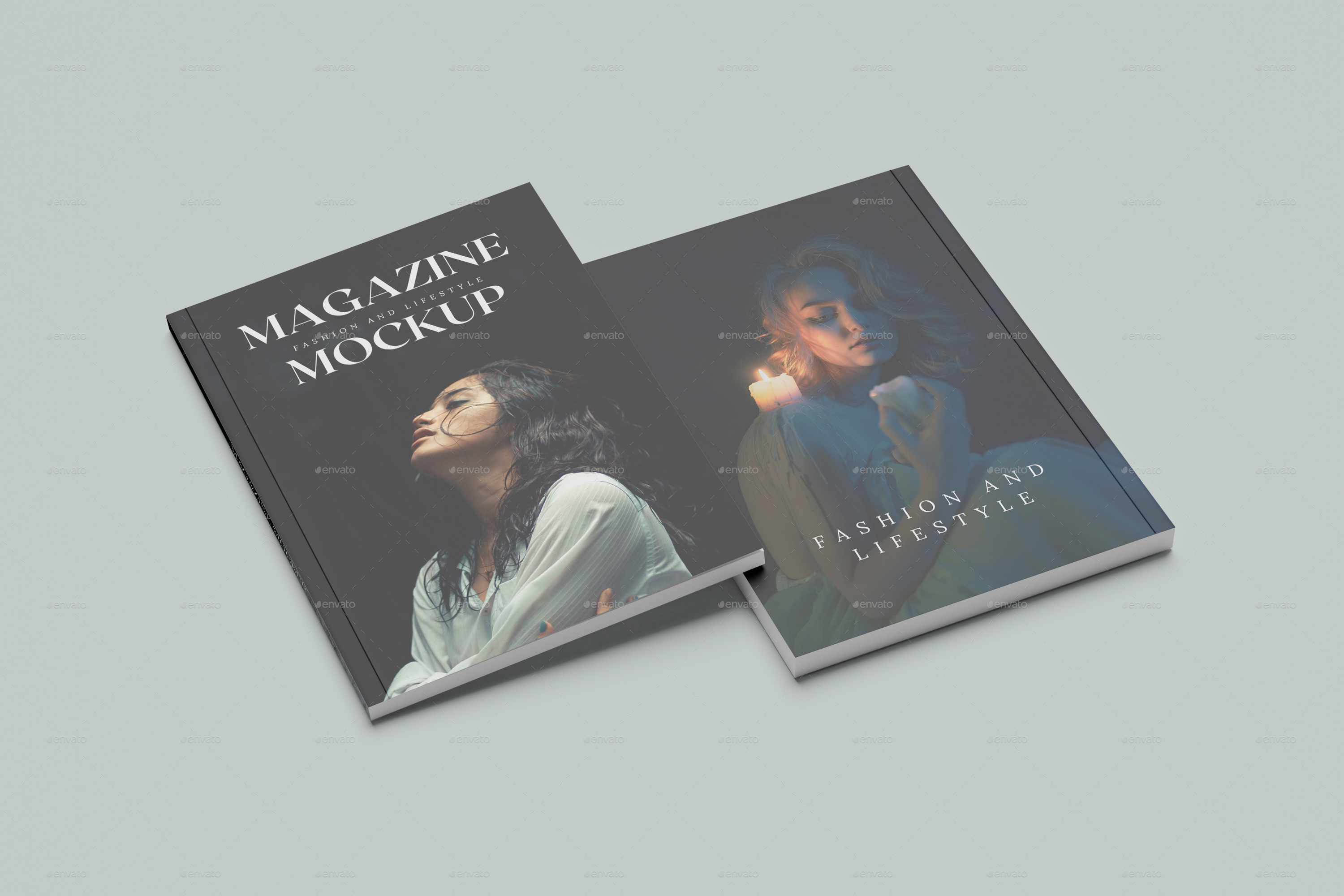 A4 Magazine Mockup by AkmalStudio | GraphicRiver