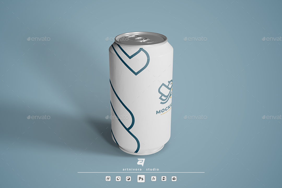 Bundle Can Mockups Template 1, Graphics | GraphicRiver
