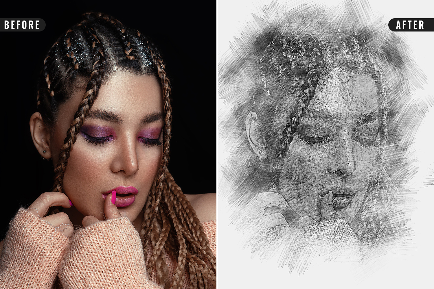 Sketch Effect Photoshop, Add-ons | GraphicRiver