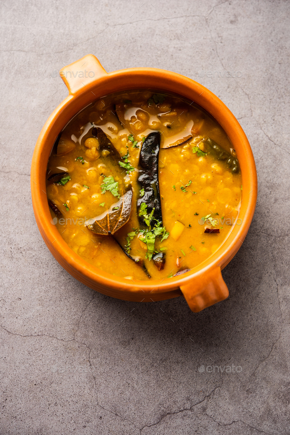 Cholar Dal from west bengal is a slightly sweet tasting dal made of ...