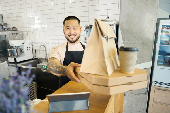 Top quality customer service at local cafe with food delivery option ...