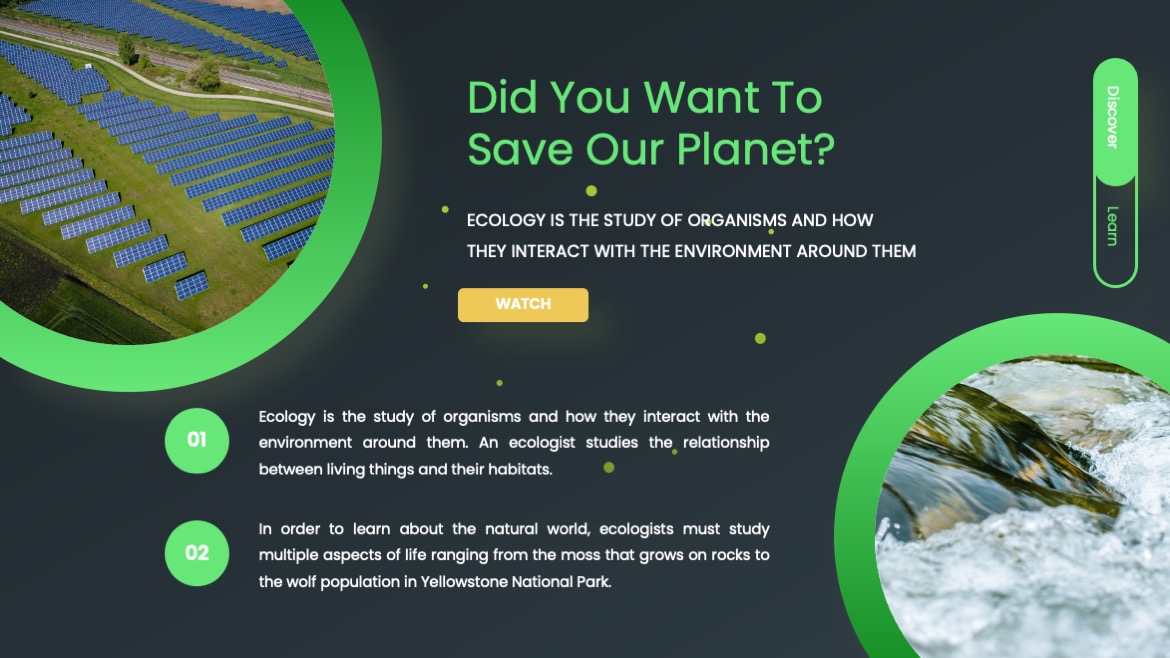 Ecolte - Ecology Powerpoint Template, Presentation Templates | GraphicRiver