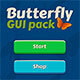Butterfly Game UI pack, Game Assets | GraphicRiver
