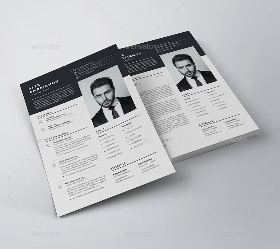 Resume/CV, Print Templates | GraphicRiver