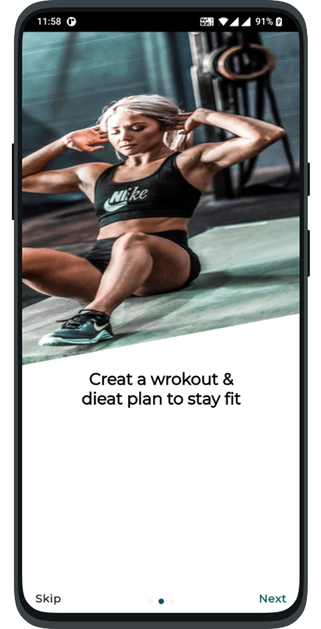 Ionic Fitness Workout App Template in Ionic | Multi Language | FitBit by camelcasetechnology