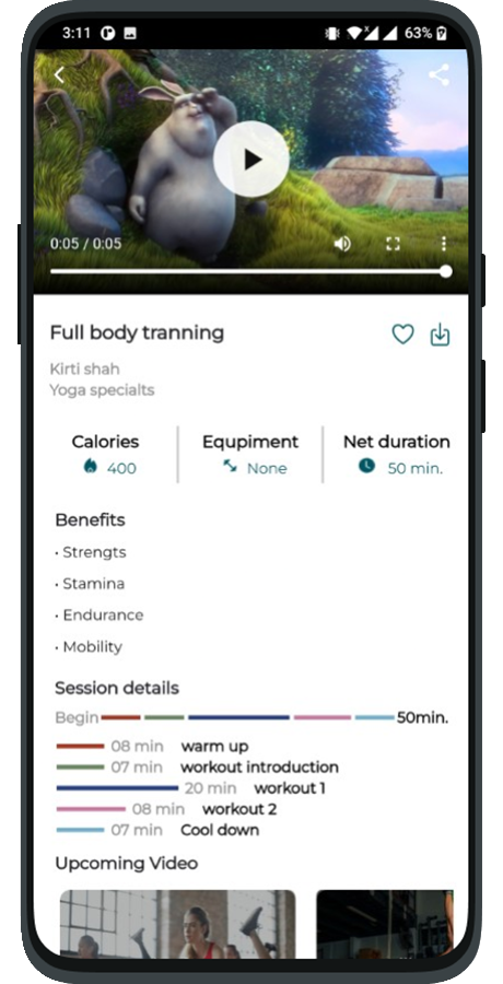 Ionic Fitness Workout App Template in Ionic | Multi Language | FitBit by camelcasetechnology
