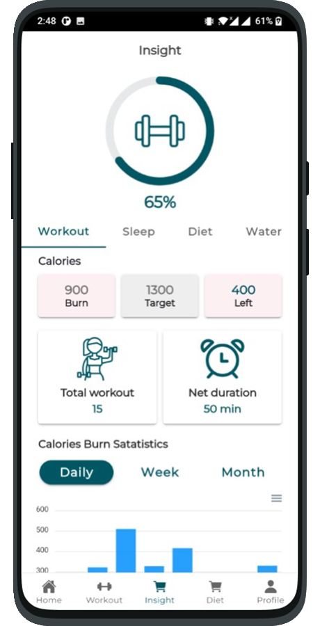 Ionic Fitness Workout App Template in Ionic | Multi Language | FitBit by camelcasetechnology