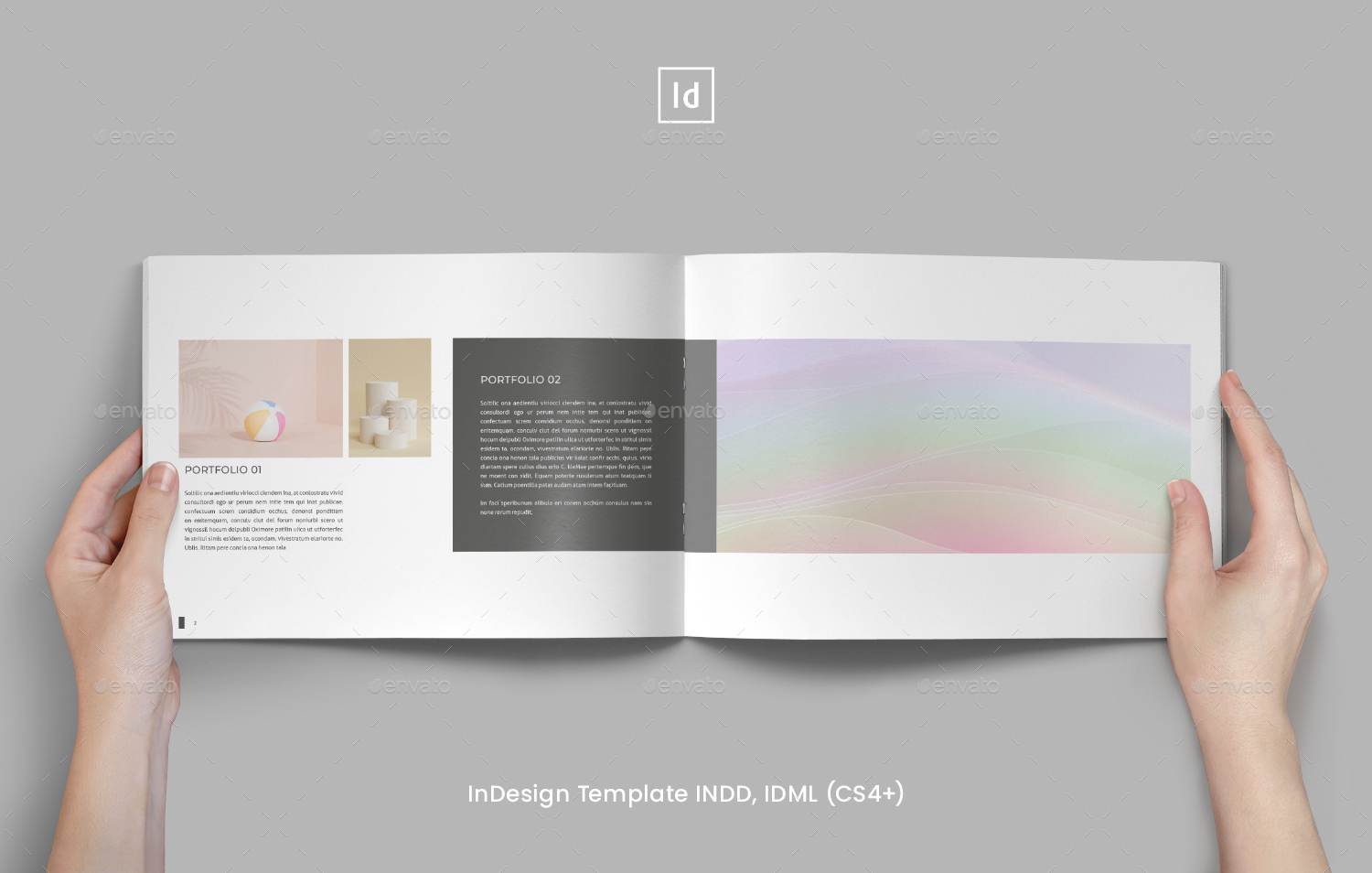 Book Portfolio, Print Templates | GraphicRiver