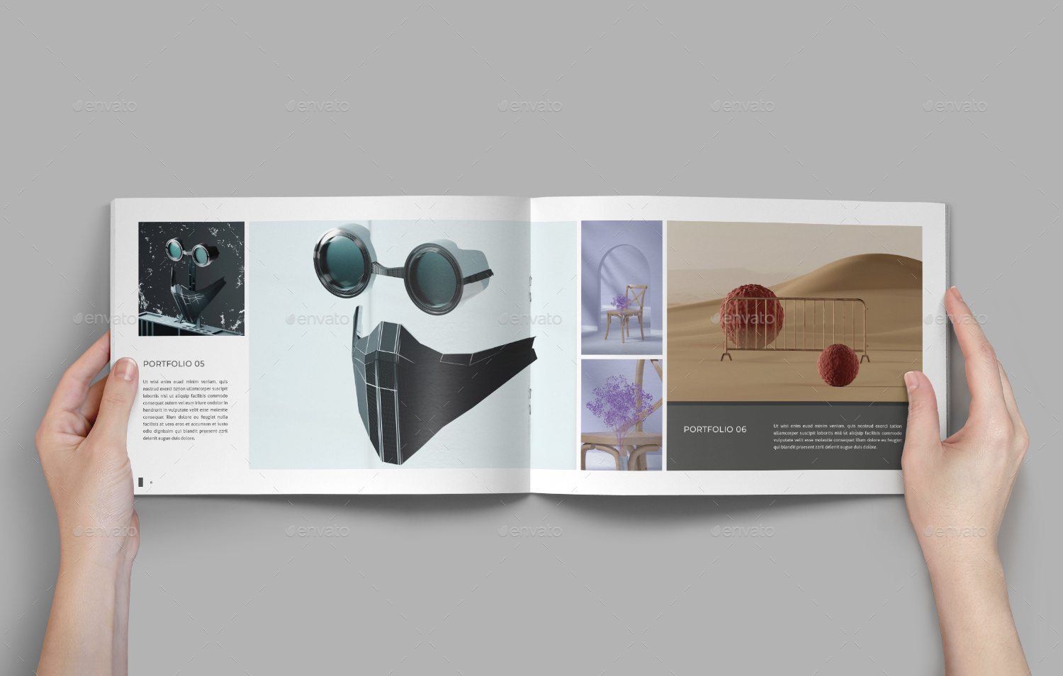 Book Portfolio, Print Templates | GraphicRiver