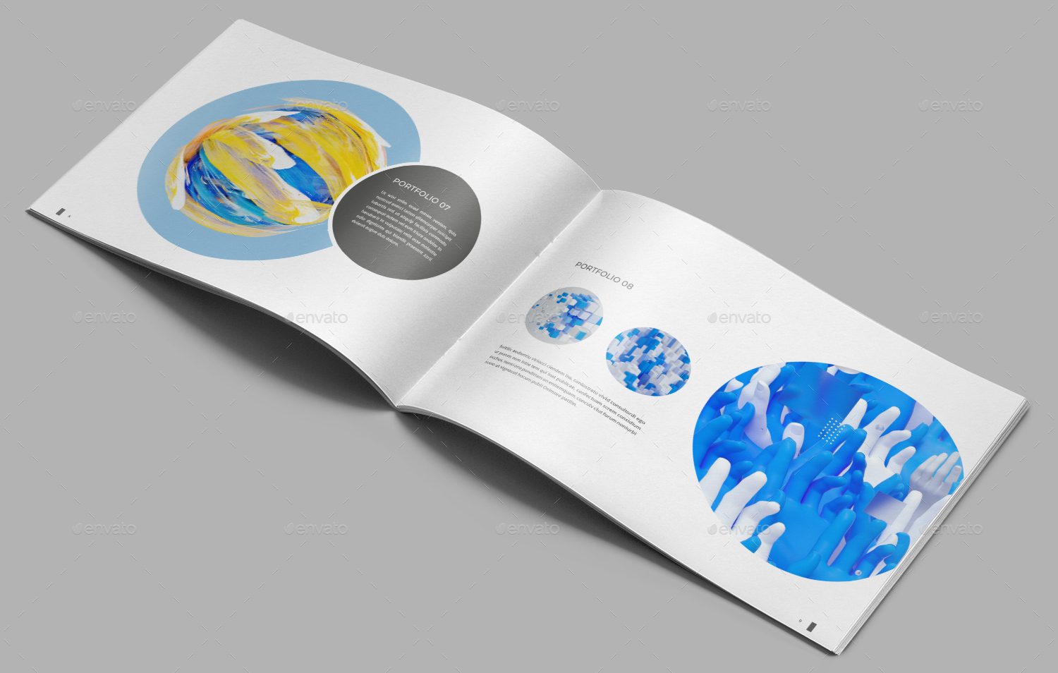 Book Portfolio, Print Templates | GraphicRiver