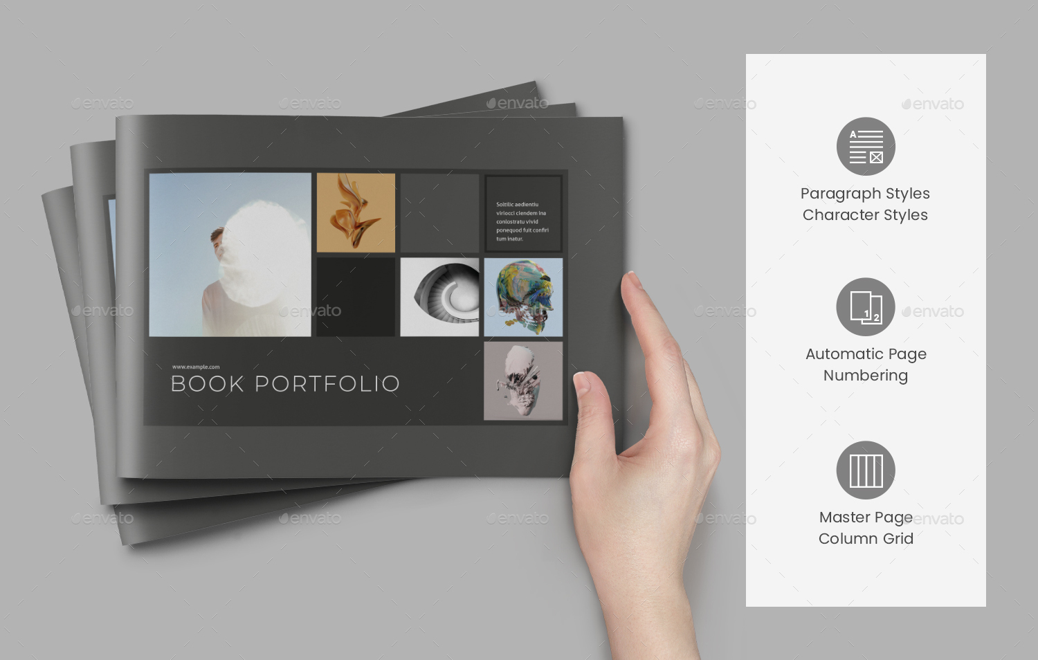 Book Portfolio, Print Templates | GraphicRiver