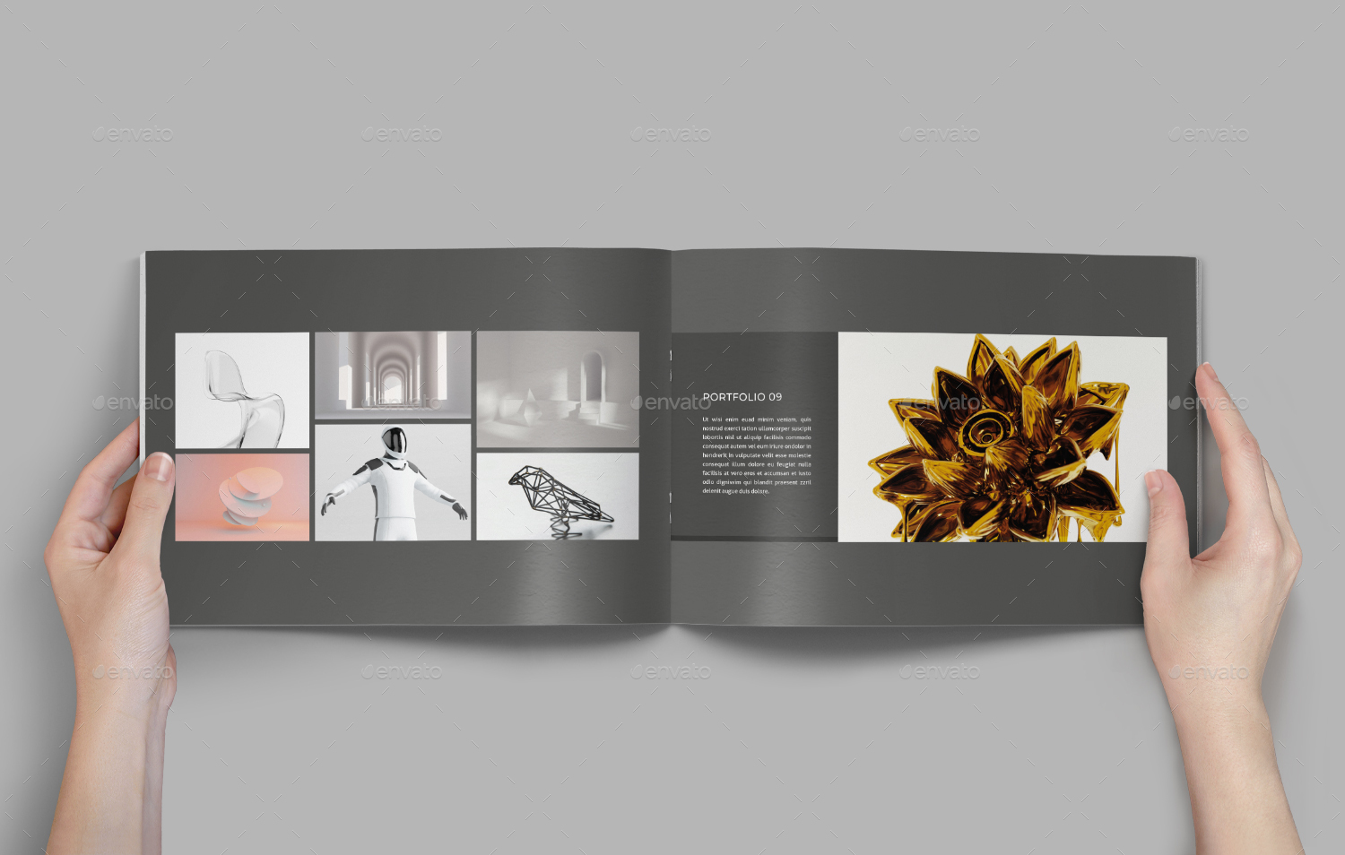 Book Portfolio, Print Templates | GraphicRiver