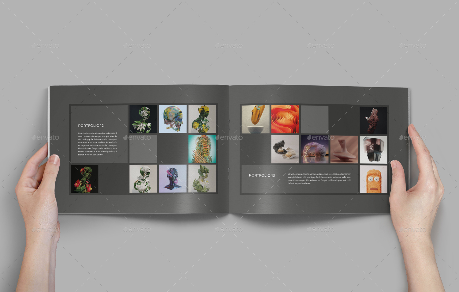 Book Portfolio, Print Templates | GraphicRiver