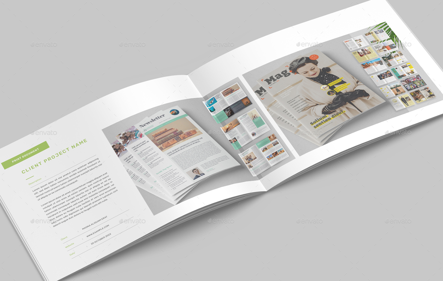 Portfolio Booklet by bourjart_20 | GraphicRiver