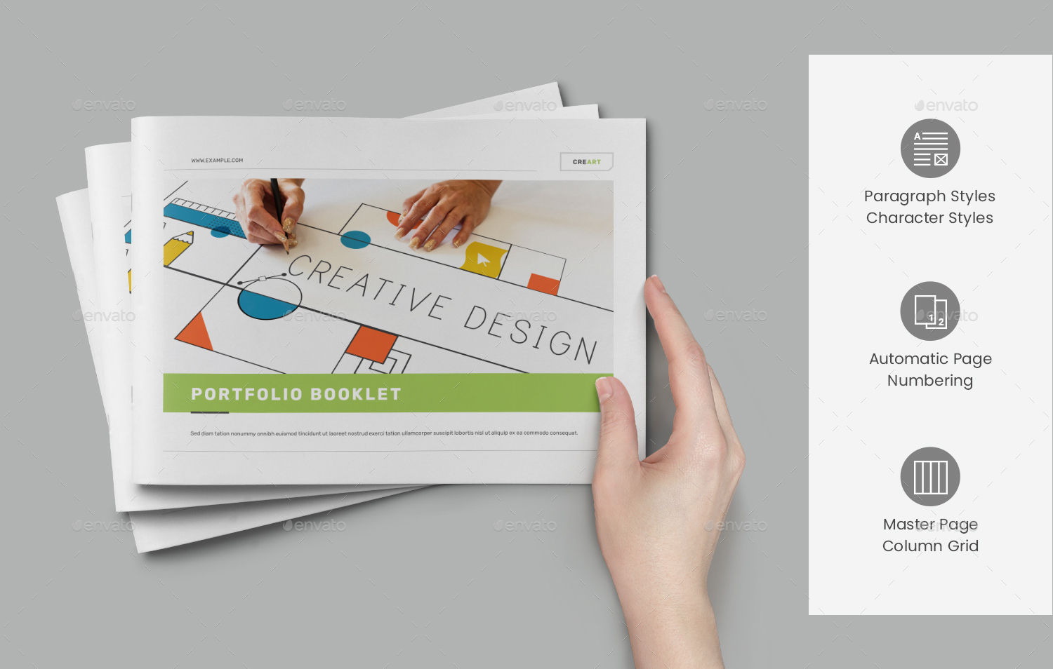 Portfolio Booklet by bourjart_20 | GraphicRiver